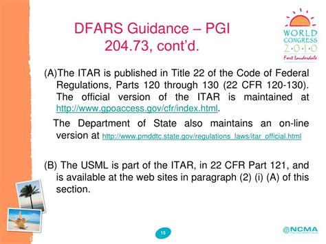 Ppt Export Compliance For Acquisition Personnel And Dfars Subpart 204