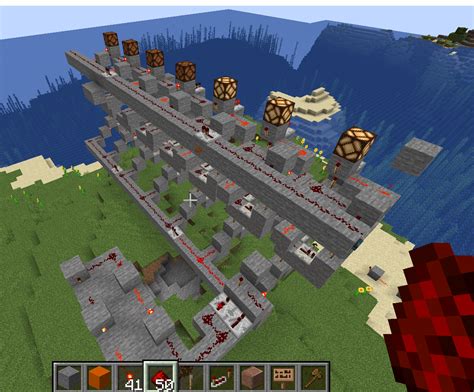 binary counter version shown has 7 bits counts from 0 to 127 just add more bits for bigger