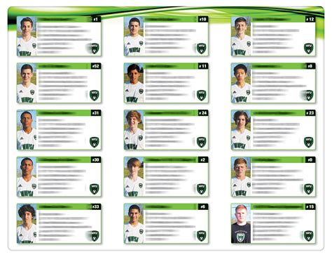 Team Brochure Template