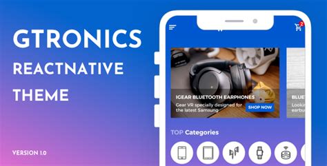 Gtronics React Native Themetemplates Codemarket