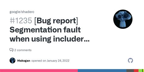 Bug Report Segmentation Fault When Using Includer Interface On Msvc