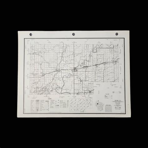 Vtg Rusk County Map Wisconsin Department Of Transportation Highways