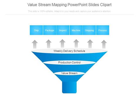 Value Stream Mapping Powerpoint Slides Clipart