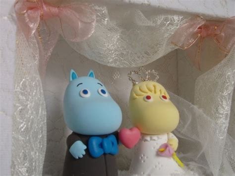 Moomin Cake Toppers Ahhhhhhh~ Wedding Cake Toppers Scandinavian