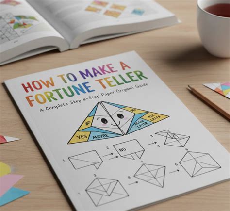 How To Make A Fortune Teller A Complete Step By Step Paper Origami Guide