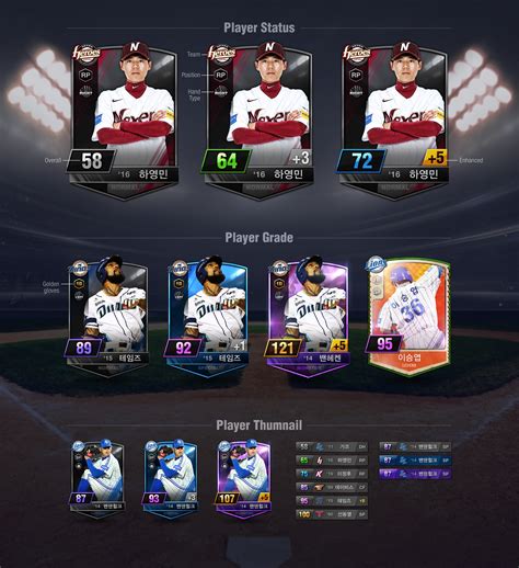 Baseball Manager Game Ui Gui Personal Work On Behance