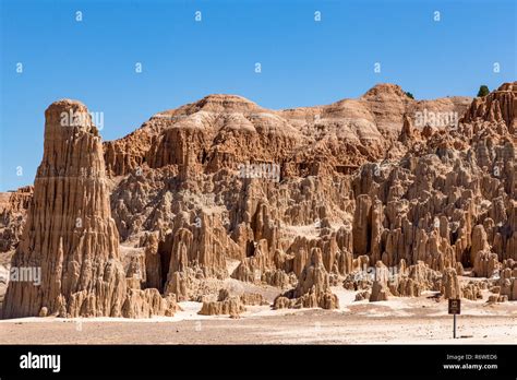 Cathedral Gorge State Park Is Located In A Long Narrow Valley In
