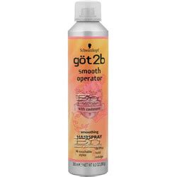 Got2b Smooth Operator Smoothing Hairspray Reviews In Hairspray