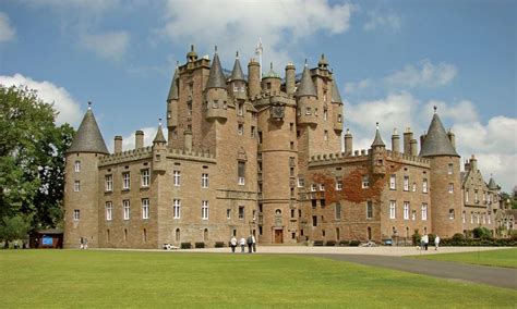 Glamis Royal Castle Historic Site Ancient Village Britannica