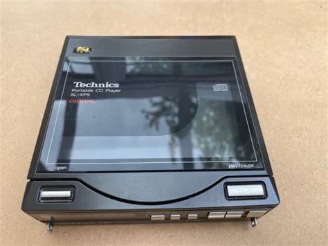 VINTAGE RARE TECHNICS SL XP Portable CD Player With Carrying Case PicClick UK