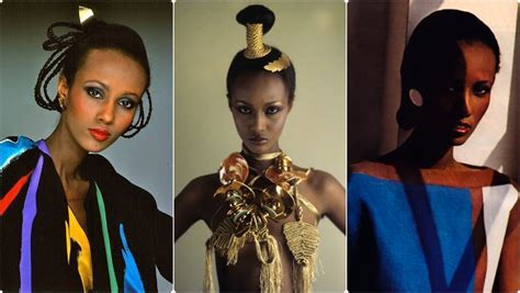 35 Stunning Photos Of Beautiful Model Iman In The 1970s And 80s ~ Vintage Everyday