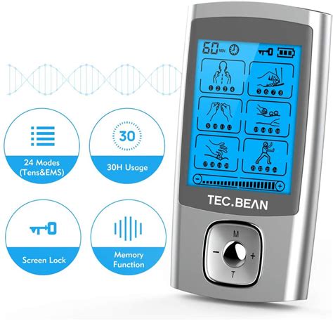 Tecbean Rechargeable Tens Machine Massager Tecbean Shop