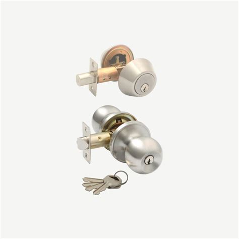 Ikonic Entrance Combo Ruby Brushed Nickle 724002002l Rc Manubhai