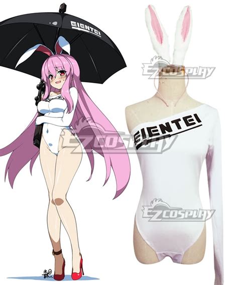Touhou Project Reisen Udongein Inaba Racing Cosplay Costume