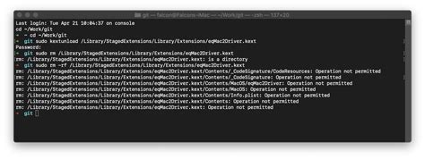 Question How To Remove Unwanted Kext In Macos 1015 Rmacos