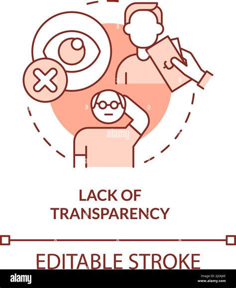Lack Of Transparency Terracotta Concept Icon Stock Vector Image And Art