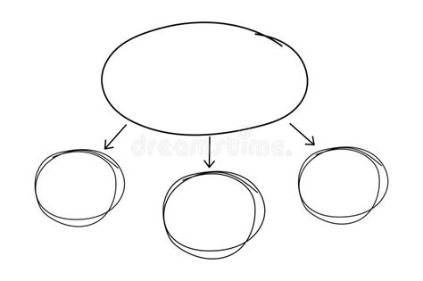 Mind Map Infographic Diagram Doodle Line Free Hand Drawing Idea Scheme Plan With Arrows And
