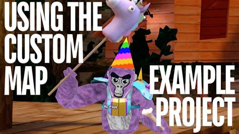 Using The Custom Map Example Unity Project Guide For Gorilla Tag