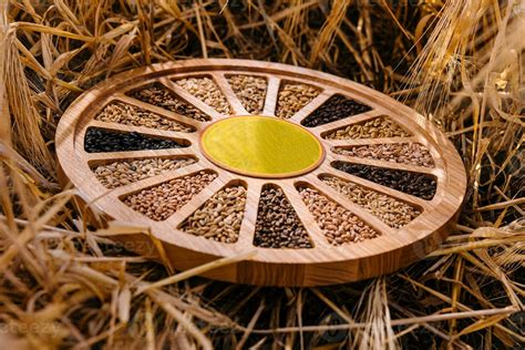 Different Types Of Cereal Grains With Ears Stock Photo At Vecteezy