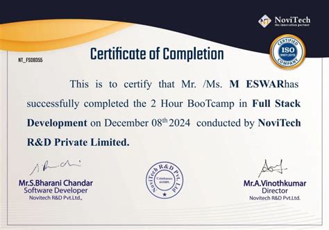 M Eswar On Linkedin Fullstackdevelopment Webdevelopment