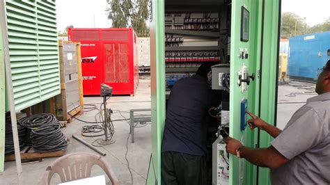 Starting Up 3500kw Diesel Generator First Time Youtube