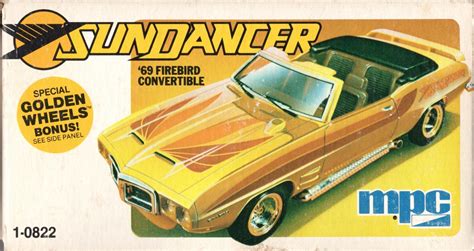 Mpc 1969 Pontiac Firebird Convertible Sundancer Spotlight Hobbies