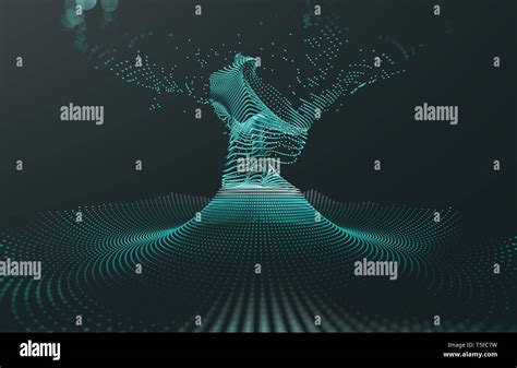 Wallpaper Of Tech Concept Pattern And Big Data Structure Net And Source Code D Illustration