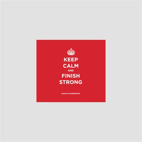 Keep Calm And Finish Strong Audio Bethel Store
