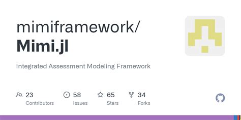 GitHub Mimiframework Mimi Jl Integrated Assessment Modeling Framework