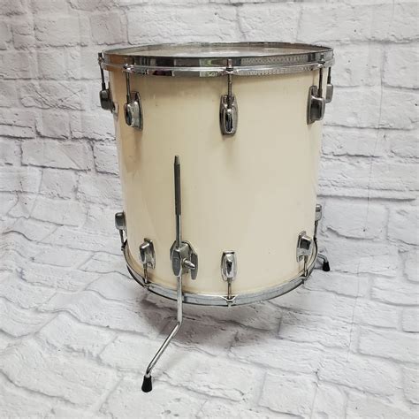 Vintage Ludwig 16x16 Rocker Series Floor Tom Drum 80s Evolution Music