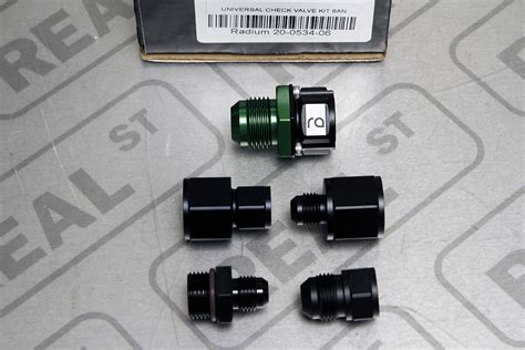 Radium Engineering Universal Check Valve Kit 6an 20 0534 06