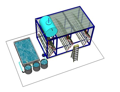 Hydroponic Horticultural Module Aseico Engineering