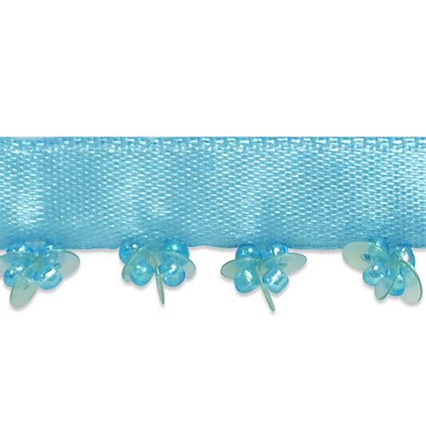 Beaded Sequin Fringe Trim Sold By The Yard