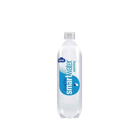 Glaceau Smartwater Sparkling Water Plastic Bottle 24 X 600ml Aqua