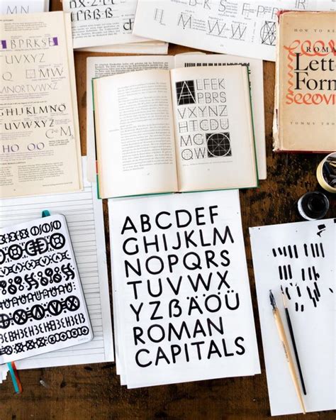 All Things Letters Ideen And Schrift