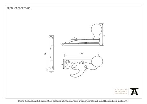 Sash Hook Fastener Sws Hardware