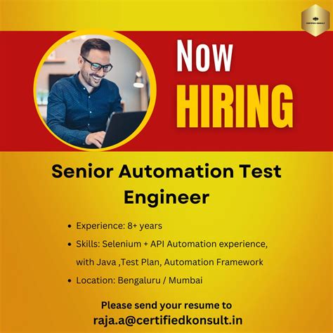 Hiring Seniorautomationengineer Qajobs Selenium Apiautomation Java ⚡️raja Ahmed⚡️
