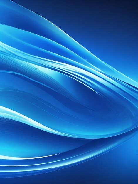 Technology Wave Abstract Backgroundblue Abstract Background Beautiful Abstract Wave Technology