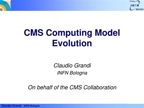 Ppt Evolution Of Computing Model In Cms For Increased Lhc Beam Energy