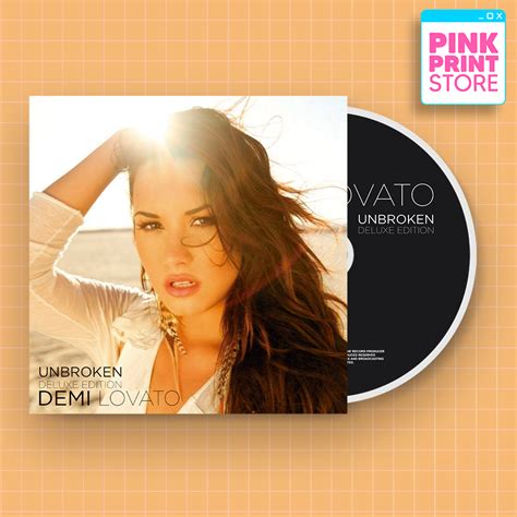 Demi Lovato Unbroken Deluxe Edition Japanese Version [fan Made