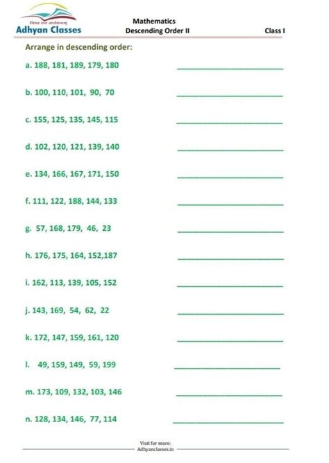 Circle The Biggest And Smallest Number Worksheet Artofit