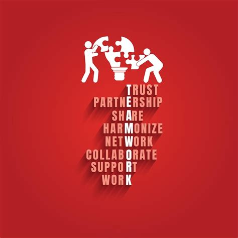 Premium Vector Team Work