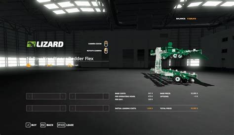 Мод «12 Row Kmc Ripper Bedder Flex для Farming Simulator 2019