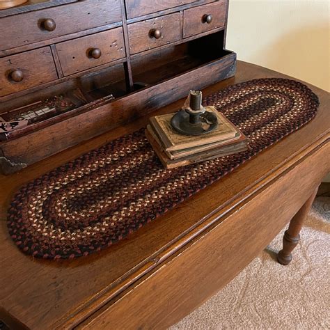 Black And White Oval Table Runner At Tasha Hyman Blog