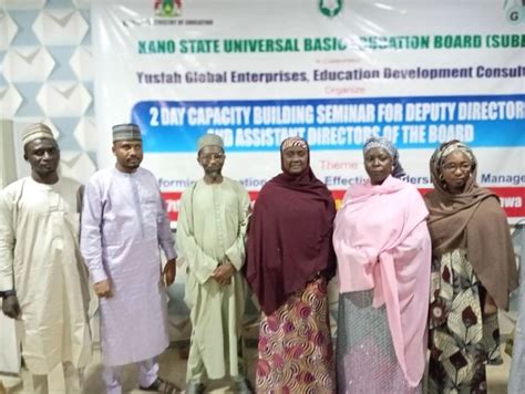 Anas Yakubu Muhammad Phd On Linkedin With Our Team Of Facilitators After Concluding A 2 Day