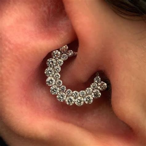 Dare To Daith Ear Jewelry Earings Piercings Cool Ear Piercings