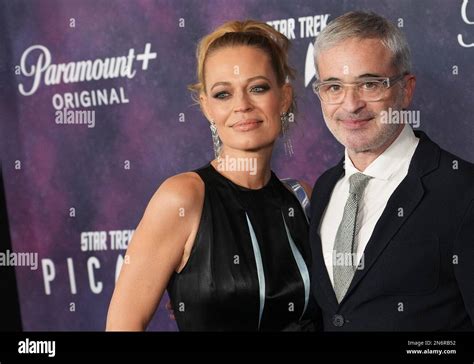 L R Jeri Ryan And Alex Kurtzman At The Paramount Original Series