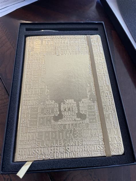 Gold Spongebob Journal R Spongebob