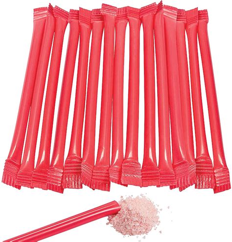Candy Filled Straws Powder Sticks Bulk Set Of 240 Party
