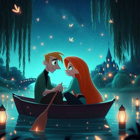 Kim And Ron Kiss The Girl By Uranimated18 On Deviantart